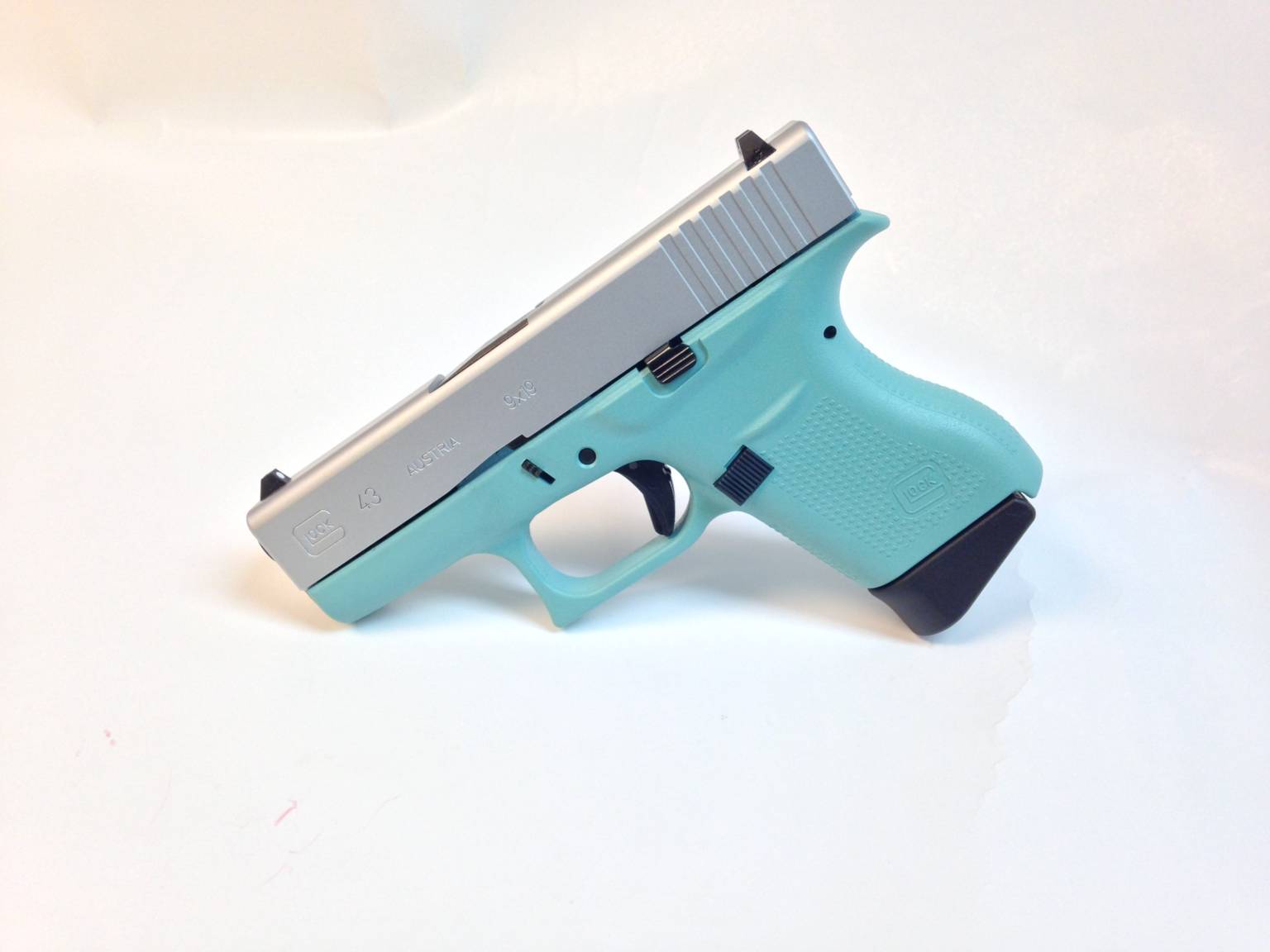 Glock 43, Tiffany Blue Glock 43, Tiffany Blue Glock, Tiffany and ...